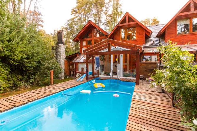 Increíble Casa Con Pileta Climatizada En Medio Del Bosque - U$S 210,00 | Alquileres en Los Lagos ...