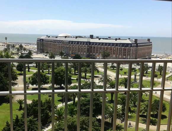 Departamento vista al MAR sobre Avenida Colon - Mar del Plata ...